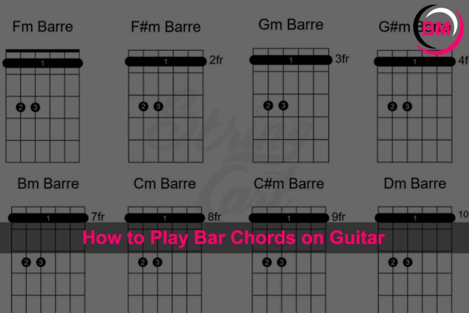 How to Play Bar Chords on Guitar (Easy Guide)