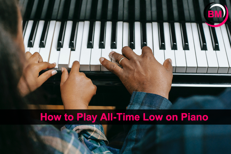 How to Play All-Time Low on Piano (Easy)